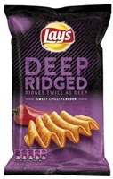 Lay's chips deep ridged American BBQ zak 9 x 147 gr H2O | De ...